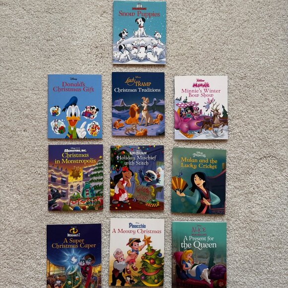 Disney | Toys | Collection Of Disney Mini Story Books | Poshmark